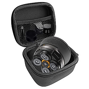 FitSand Hard Case Compatible for Microtouch Titanium Head Shaver