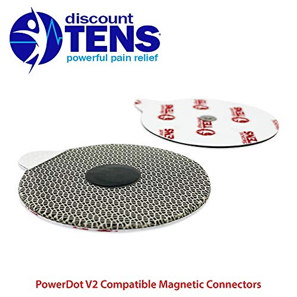PowerDot 2.0 Compatible Electrodes with Magnetic Connector. 12 Premium PowerDot 2.0 Compatible Replacement Pads (Version 2 - Magnetic)