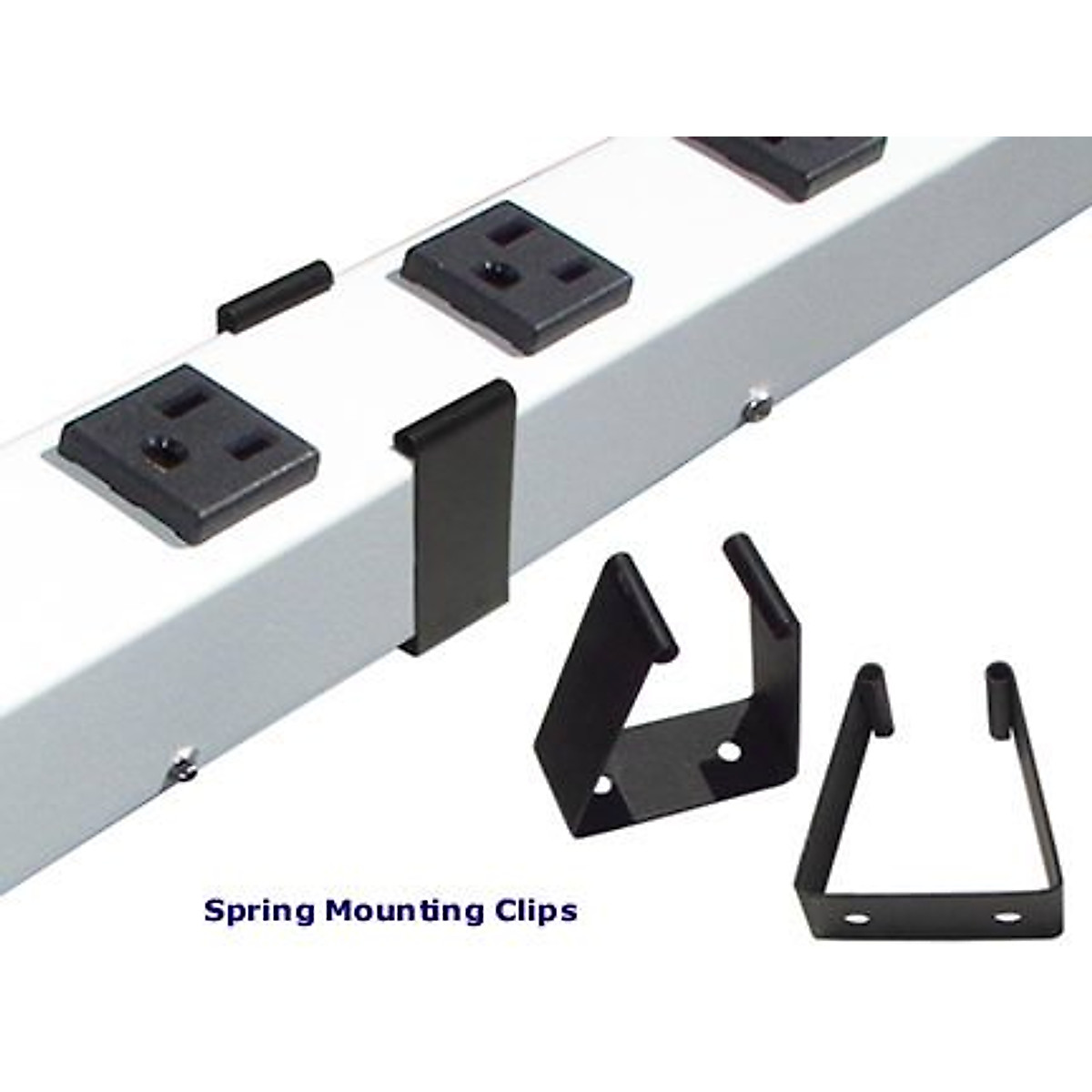 20" Hardwire Power Strip, White, H02006NVW1