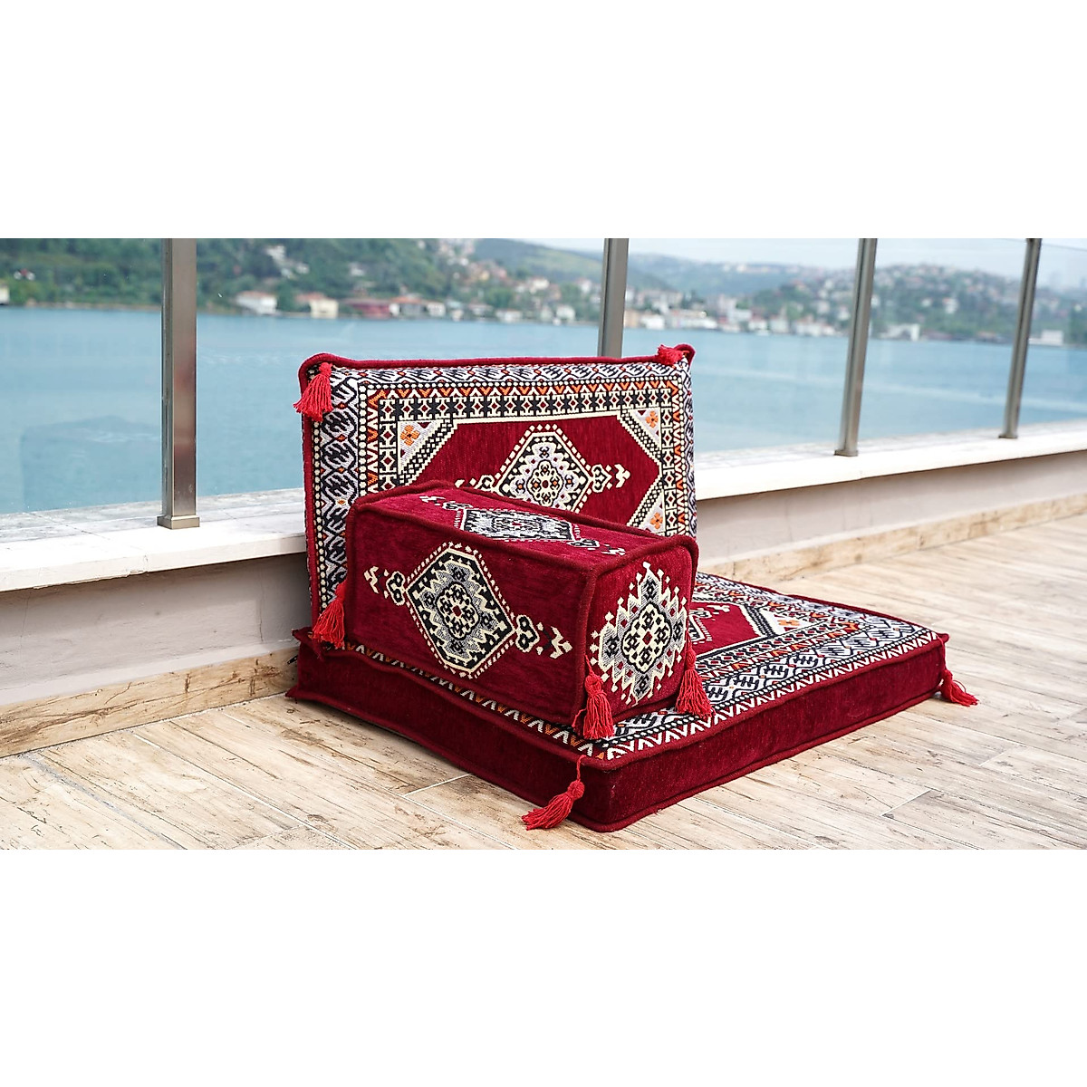 Arabic Living Room, Moroccan Home Decor, Floor Cushion, Arabic Floor Couch, Turkish Floor Sofa, Ethnic Sofa, Arabic Sofa Seating