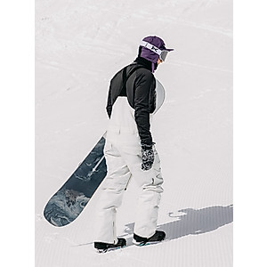 Burton Men's Reserve GORE‑TEX 2L Bib Pants, Stout White, Large