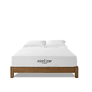 Modway Aveline 10” Gel Infused Memory Mattress with CertiPUR-US Certified Foam California King Mattress