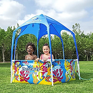 PROSTEEL Steel Pro UV Careful 6' x 20' Splash-in-Shade Play Pool