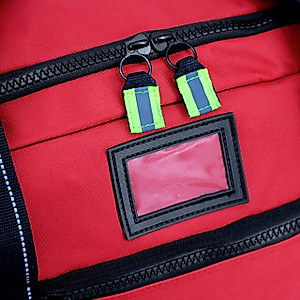 Lightning X Firefighter Premium 3XL Step-In Turnout Gear Bag - Red w/NO LOGO (Customizable)