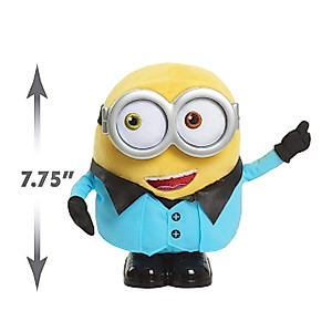 Just Play Illumination's Minions: The Rise of Gru Disco Dancing Bob Feature Plush, Kids Toys for Ages 3 Up
