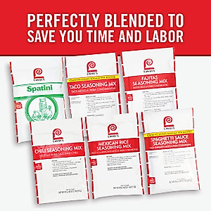 Lawry's Spaghetti Sauce Seasoning Mix, 12 oz - One 12 Ounce Packet of Spaghetti Seasoning Mix for Flavorful Spaghetti or Pizza Sauce, Best for Back-of-House Use