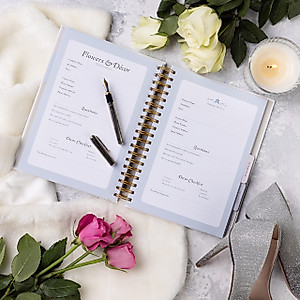 Wedding Planner Organizer - Engagement Diary Book | Bride To Be Gift Countdown Calendar