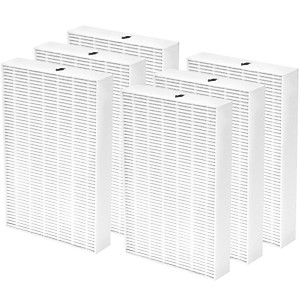HPA300 HEPA Filter R for Honeywell Air Purifier Filter Replacement HPA200, HPA100, HPA090, HPA5300 Series Models, Fits for Honeywell Filter R, Replaces No. HRF-R1 HRF-R2 HRF-R3, 6 Pack