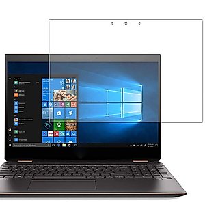 Puccy 2 Pack Anti Blue Light Screen Protector Film, compatible with HP Spectre x360 15-df1000 / df1004na / df1010na / df1550nd / df1020ca / df1004tx 15.6" TPU Guard （ Not Tempered Glass Protectors ）