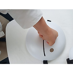 FANFX Halloween White Smile Dream cosplay Mask Full Face Dream Cosplay White Smile Mask Halloween White Mask Cosplay for Adult and Kids