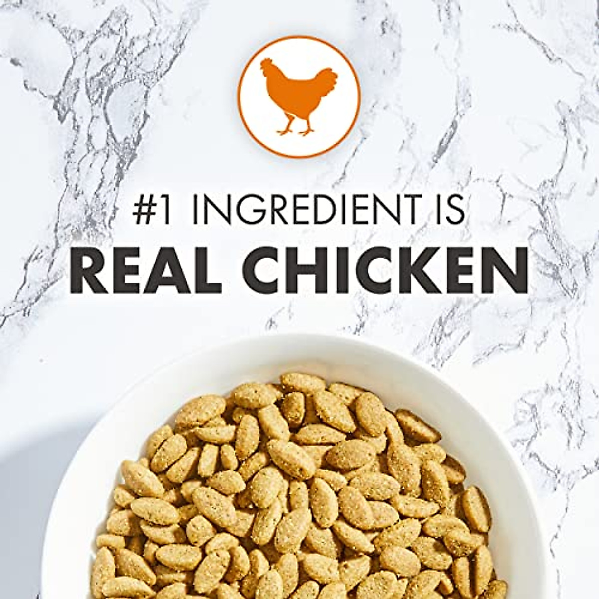 NUTRO WHOLESOME ESSENTIALS Natural Dry Cat Food, Hairball Control Adult Cat Chicken & Brown Rice Recipe Cat Kibble, 5 lb. Bag