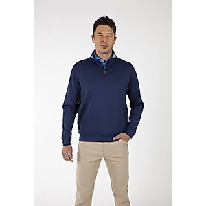 Bobby Jones Performance RTJ Quarter-Zip Pullover (Medium, Summer Navy)