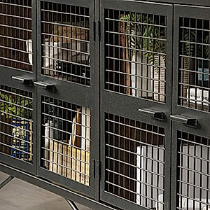 Sauder Boulevard Café Credenza, For TV's up to 70", Vintage Oak finish