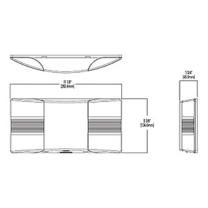 Sure-Lites White Integrated LED Emergency Light with Nickel Cadmium Battery