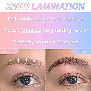 Brow Lamination Kit by Beau | Professional Eyebrow Lamination Kit with Keratin Conditioning | Instant DIY Eye Brow Lift Kit for Fuller, Thicker, Beautiful Brows | Easy to Use & Long Lasting Results