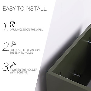 Paper Towel Dispenser Countertop or Wall Mount by HTB, Manual Bamboo Paper Hand Towel Holder Compatible with Trifold，C Fold, Z Fold, Multifold Paper Towels for Bathroom, Kitchen, Office