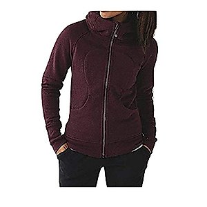 lululemon Scuba Hoodie III Heathered Bordeaux Drama (6)