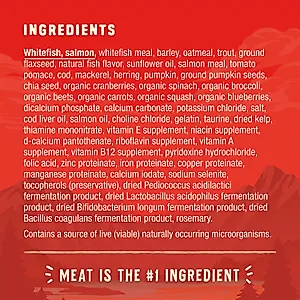 Stella & Chewy's Wild Red Dry Dog Food Raw Coated High Protein Wholesome Grains Ocean Recipe, 21 lb. Bag