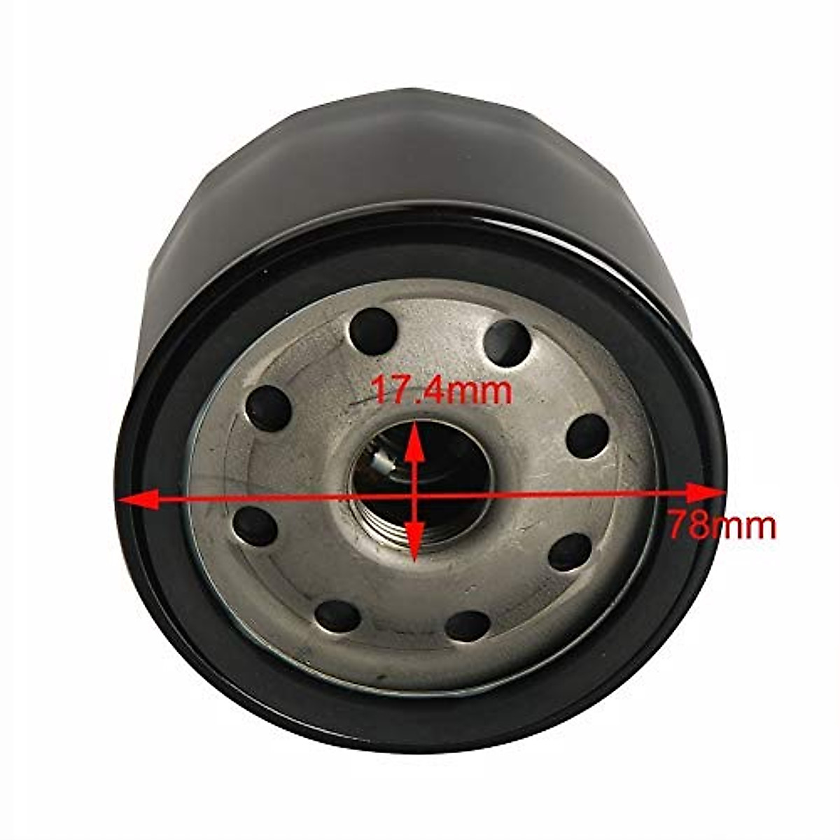 HIFROM 793569 793685 Air Filter/Pre Filter 696854 Oil Filter with 493629 Fuel Filter Kit Replacement for Intek Series 20-21 Gross HP Lawn Mower Tractor