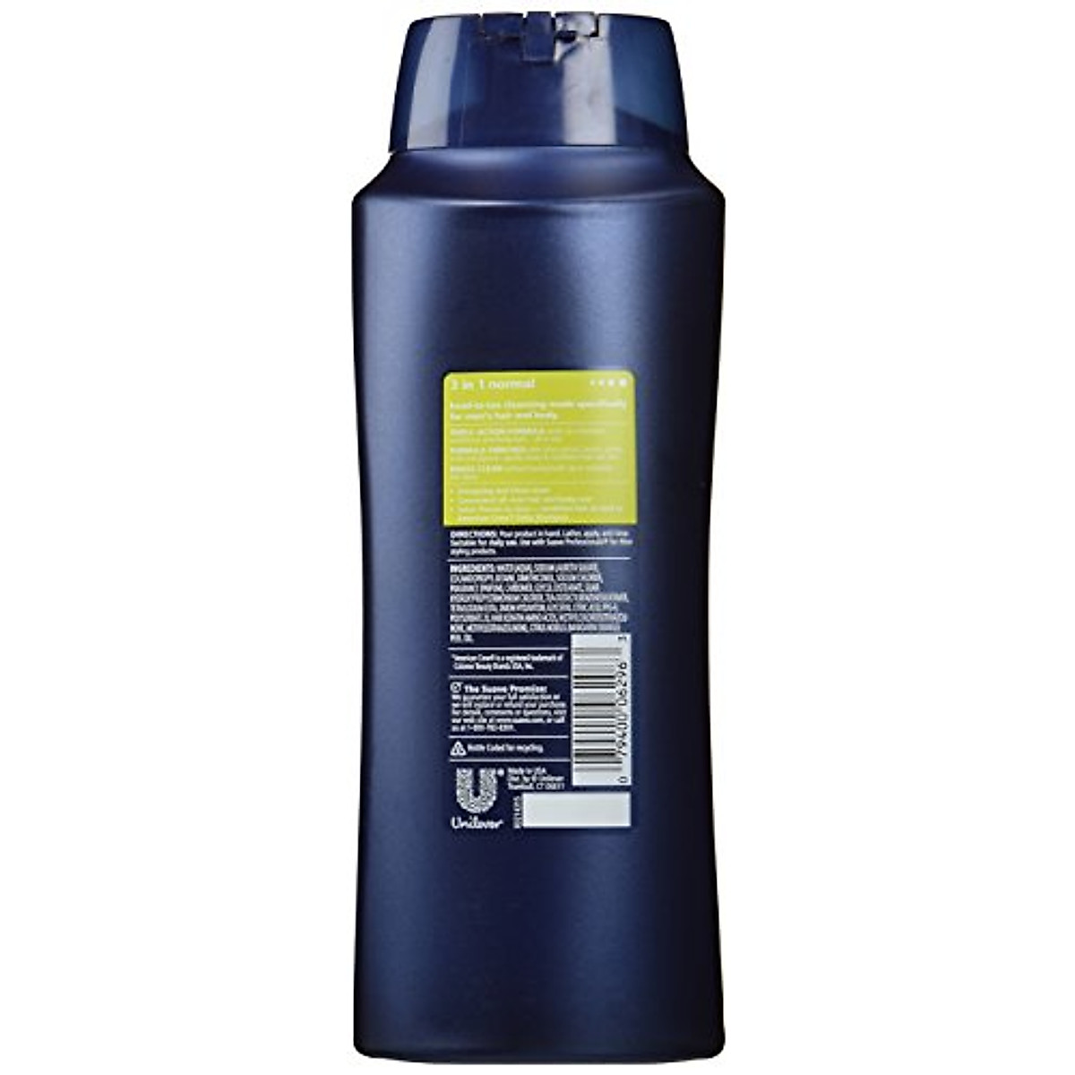 Suave Men 3 in 1 Shampoo Conditioner and Body Wash Citrus Rush 28 Fl oz(Pack of 2)