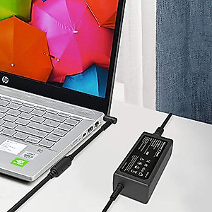 19.5V 2.31A 45W Laptop AC Power Adapter Charger for HP Stream 11 13 14 HP Split 13 x2 13-g110dx 13-m010dx HP Chromebook 14-x Series 14-x013dx HP 15-r132wm 15-r030nr 15-050nr