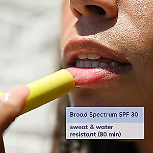 eos Sun Protect - Coconut | SPF Lip Balm with SPF 30 Protection and Water Resistant | Lip Care to Nourish Dry Lips | Gluten Free | 0.14 oz