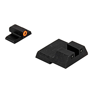 Night Fision HK VP9 VP9SK P30 45C Org Ring Sq Blk Rear