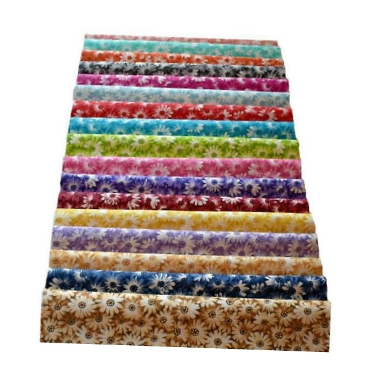 10" Squares Flower Shower Pre Cut Layer Cake 100% Cotton Quilt, 34Pcs Fabric Quilting Squares - JFS229 | #YY130E