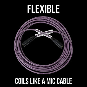 SoundTools SuperCAT professional Grade Shielded CAT5e etherCON Cable, Flexible Polyurethane Jacket, Neutrik Connectors (330 feet on drum, Purple)