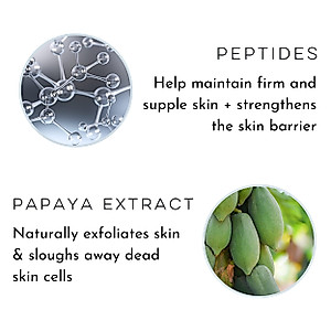 CLEAN SKIN CLUB Pineapple Glow Mist | Hyaluronic Acid + Peptides | Papaya + Coconut Extracts | Hydrating & Fortifying Face Spray | Vegan & Cruelty Free