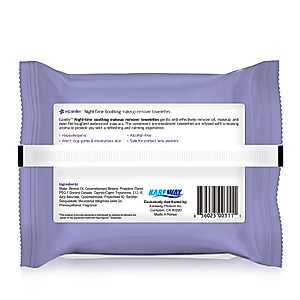 Epielle Night Time Makeup Remover Wipes | All-in-One for Waterproof Makeup | Gentle Facial Towelettes | Beauty Gift, Spa Day, Gift Set | 2 Pack | Korean Skincare