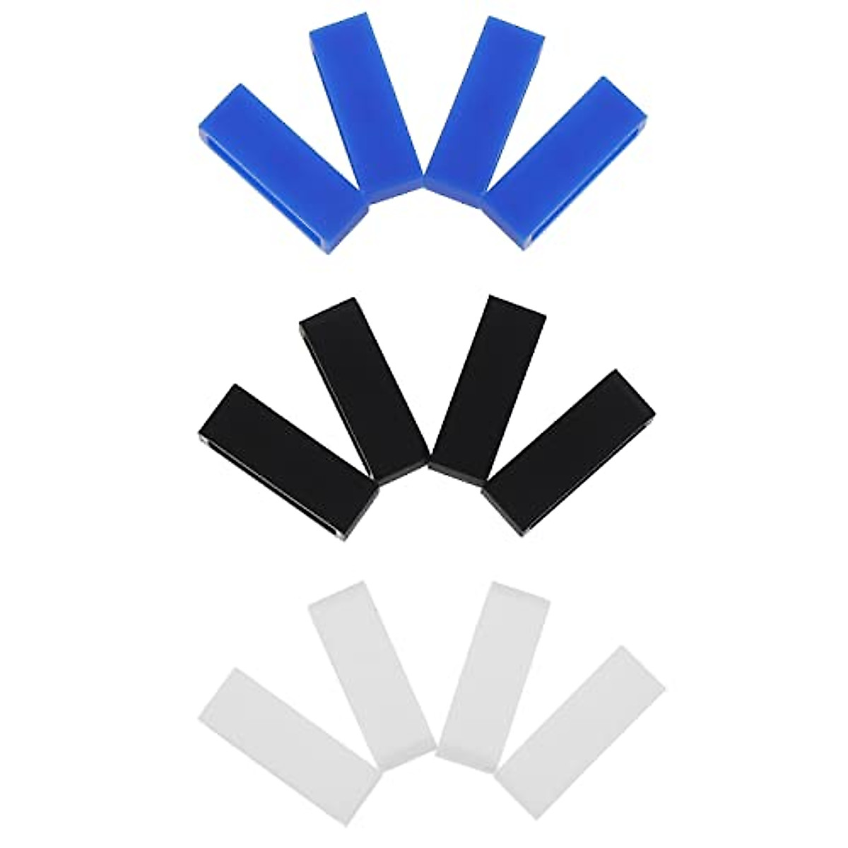 Hemobllo Watch Strap Smart Watch Bands Wristbands 12pcs Watch Strap Rubber Replacement Watch Band Strap Watch Strap Keeper Retainer Silicone Leather Watch Band Rubber Band Keeper