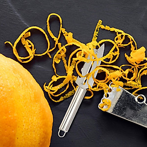 BESTONZON Multifunction Paring Knife Stainless Steel Peeler Gourd Grater Parer for Vegetable Fruit