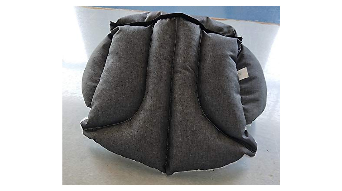 Comfortable 3 Section Fleece Chair Cushion