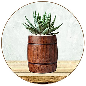 Mini Wood Barrel 72x52mm -