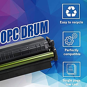 INK E-SALE [with CHIP] High-Yield Compatible Toner Replacement for Canon 055H CRG-055H (4-Pack, K/C/M/Y) use with imageCLASS LBP660 LBP664 MF740 MF741 MF743 MF745 MF746 Printers