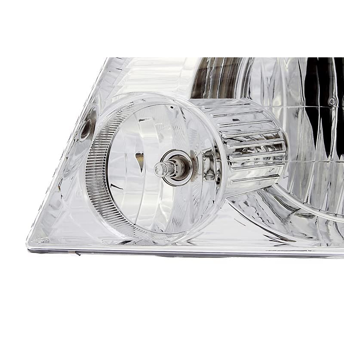 For Ford Explorer Headlights Lamps Set 2002 2003 2004 2005 Halogen Driver and Passenger Side