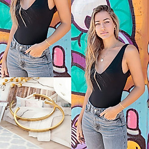 MILACOLATO 2 Pcs Gold Thin Cuff Bracelet for Him and Her 18K Gold Plated Twisted Couple Bracelets Simple Delicate Adjustable Cuff Bangle Bracelet for Women Men Couple Valentine's Day Mothers Day Gifts