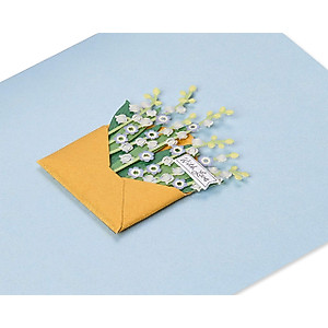 Papyrus Blank Card (With Love Flowers)
