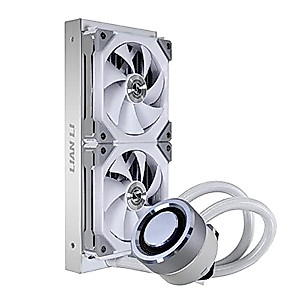 Lian Li GA-240SLA Galahad AIO UNI FAN SL Edition 240 White - UNI FAN SL120 Edition - GA240SLA.01 (with LGA 1700 bracket)