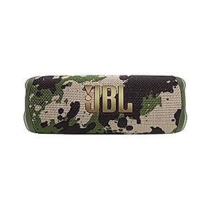 JBL Flip 6-Portable Bluetooth Speaker,Powerful Sound and deep bass, IPX7 Waterproof,12 Hours of Playtime,PartyBoost for Multiple Speaker Pairing for Home,Outdoor and Travel (Squad),Camouflage