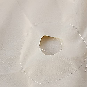 QLINDGK 6.3ft Patio Umbrella Replacement Canopy Cover, Market Umbrella Outdoor Umbrella Canopy for Backyard, Poolside, Lawn and Garden