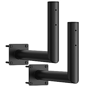 Ueevii Universal Wireless Bridge Bracket Mount/3.8cm Diam Wall-Mounted Mount/Sturdy and Durable/Wildly Used on Outdoor Wireless Bridge,Access Point and Other Scenarios/2-Pack