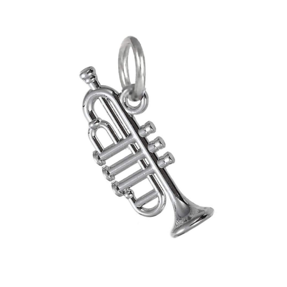 LaBenie Dangle Trumpet Music Charm Bead