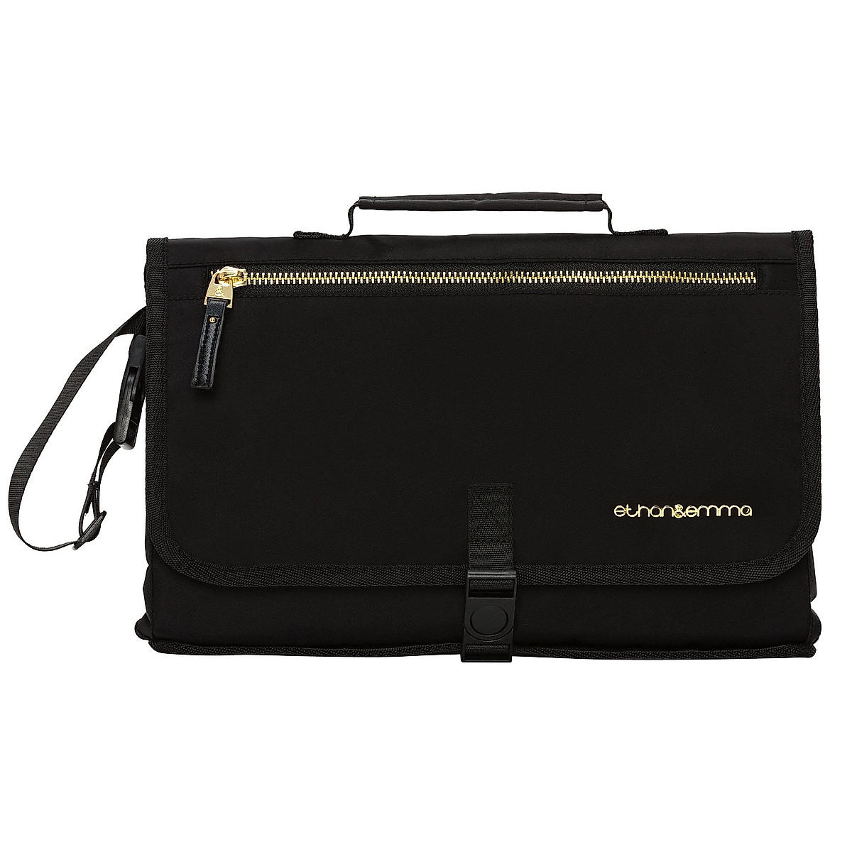 Best Portable Changing Pad for Smart Parents, Newly Design Wipe Pouch, Extra Storage, Fits Easily Into Diaper Bag, Large Detachable Padded Mat with Non-Skid Backing, Liquid Resistant Machine Washable