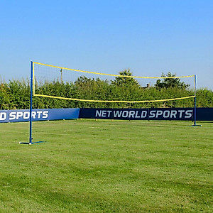 Net World Sports Competition Volleyball Nets | FIVB Regulation Volleyball Nets for Tournaments (28ft (Beach))
