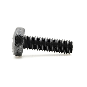 ReplacementScrews Rear License Plate Screws Compatible with Hyundai Santa Fe - Stainless Steel - Black Oxide (Pack of 4)