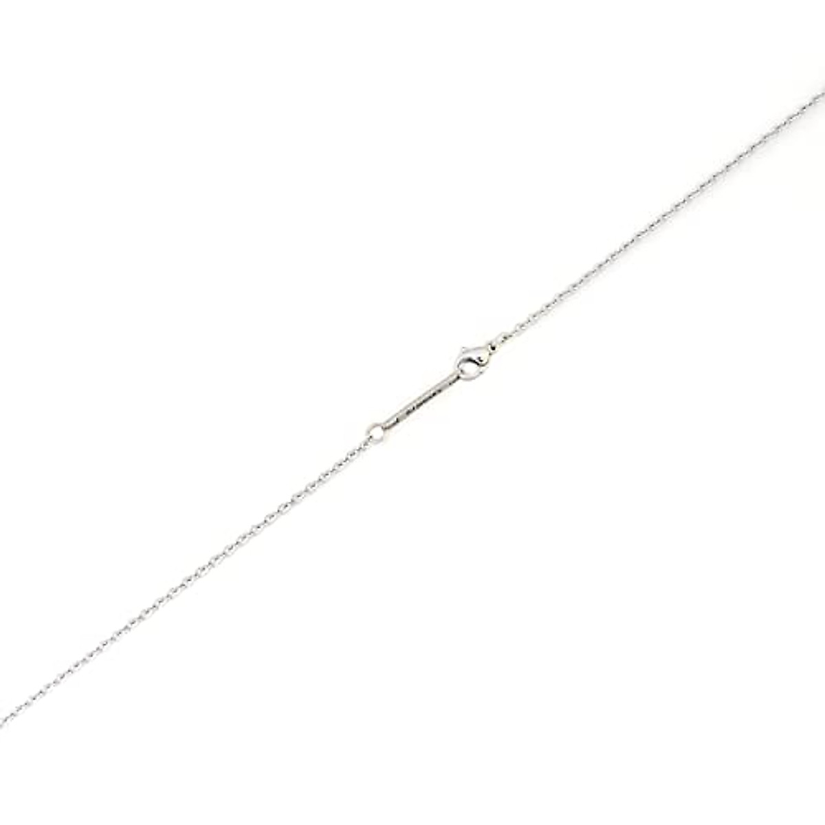 2MM Stainless steel chain necklace, Thin cable chain necklace for women men, Silver chains for necklace alone or pendant addition, 16-30 inch Available (22 inch)
