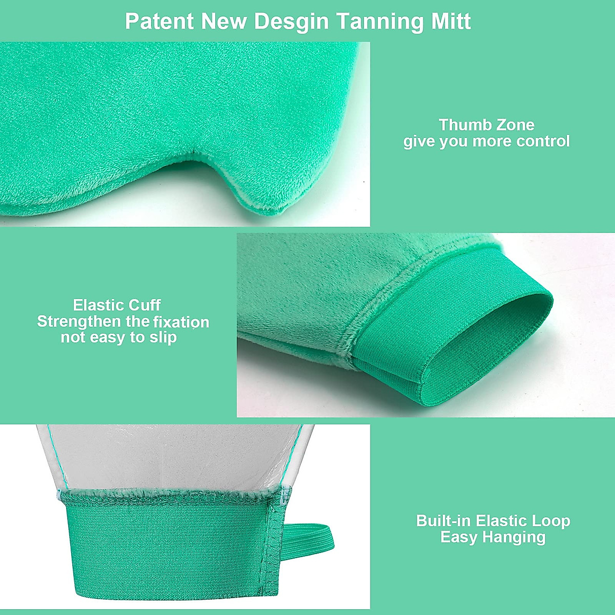 CeleCily Self Tanning Mitt Applicator Self Tanner Mitt Applicator Tanning Mitts Self Tanner Glove Self Tanning Glove For Self Tan Mitt Applicator Sunless Tanner Mitt Self Tanner Applicator Tanner Mit
