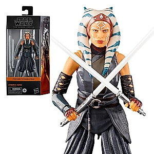 STAR WARS The Black Series Ahsoka Tano Toy 6-Inch-Scale The Mandalorian Collectible Action Figure, Toys for Kids Ages 4 and Up